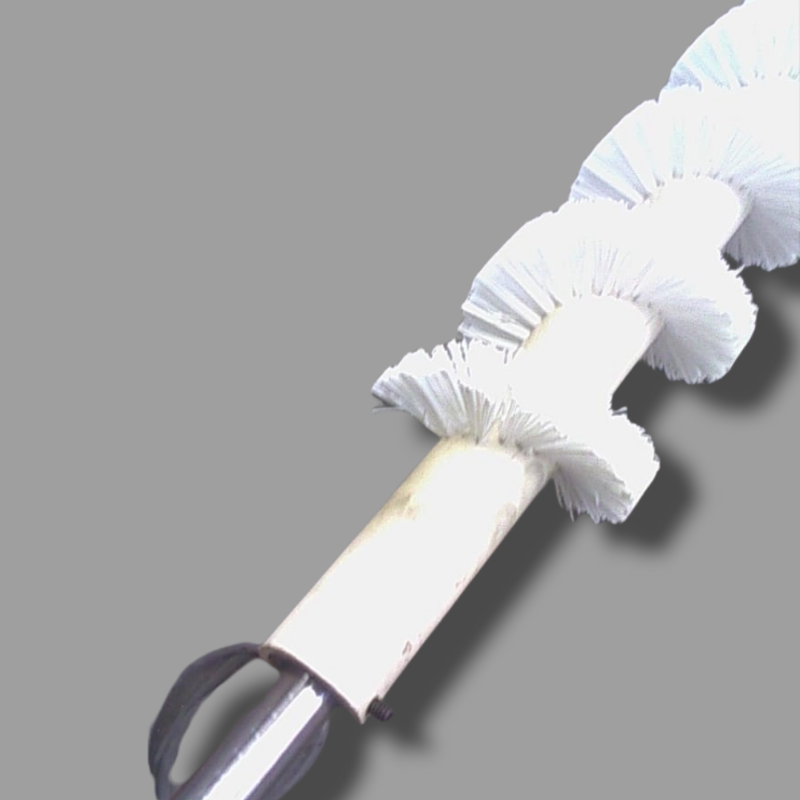 Helical brush (spiral bristles) - Regios Industrial Brushes