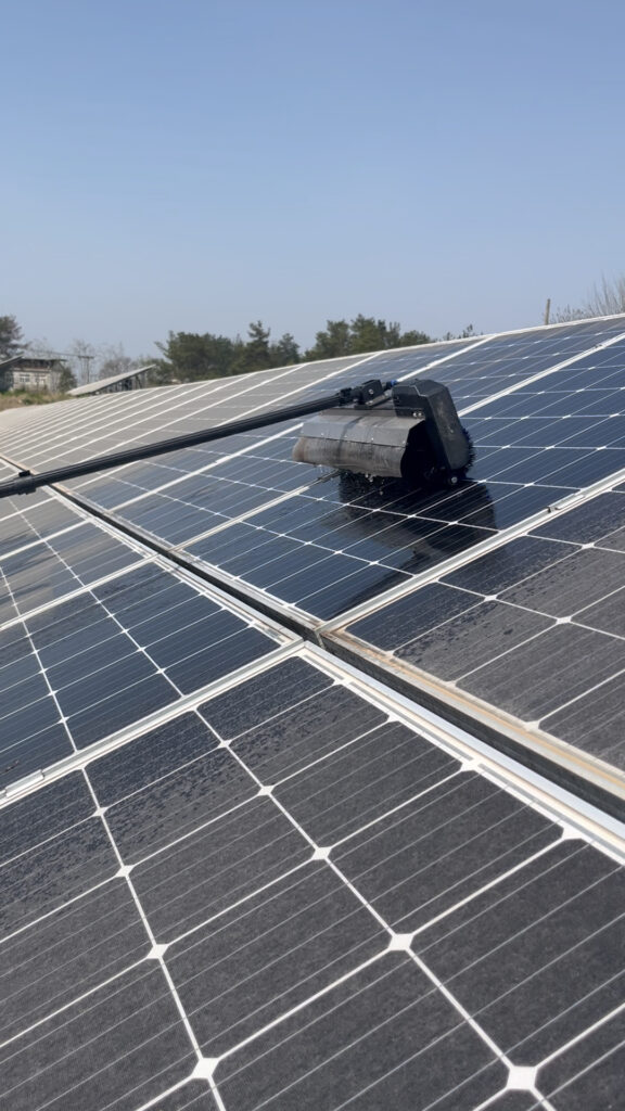 Solar Panel Cleaning Roller Brush | High-Efficiency
