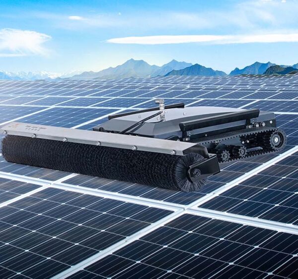 Track-type Solar Panel Cleaning Robot - Regios